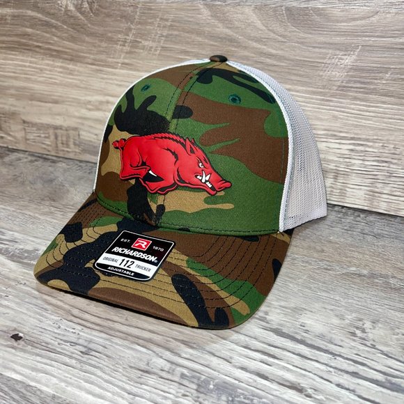 Nike | Accessories | Arkansas Razorbacks 3d Snapback Trucker Hat Army ...
